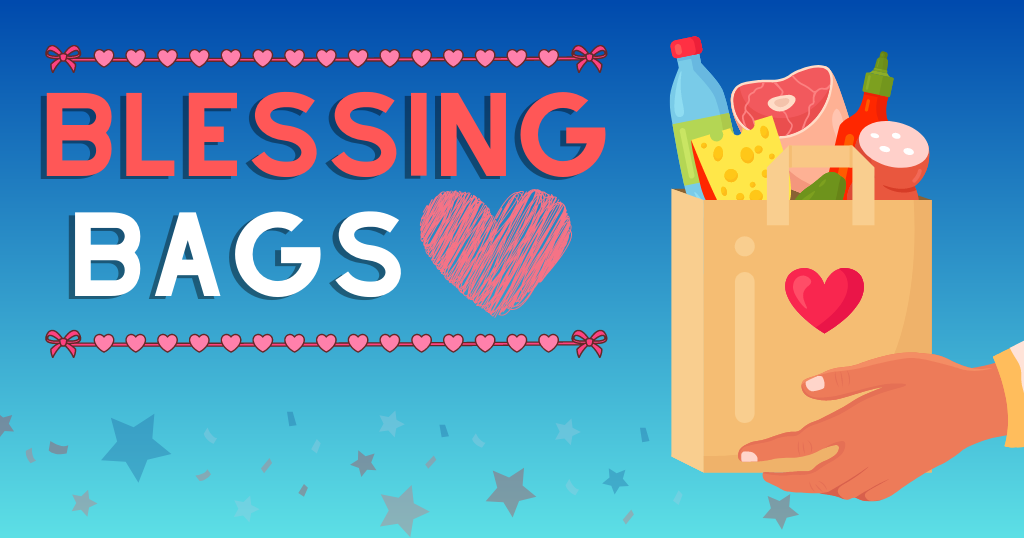 How to Make and Distribute Blessing Bags with Your Grandkids