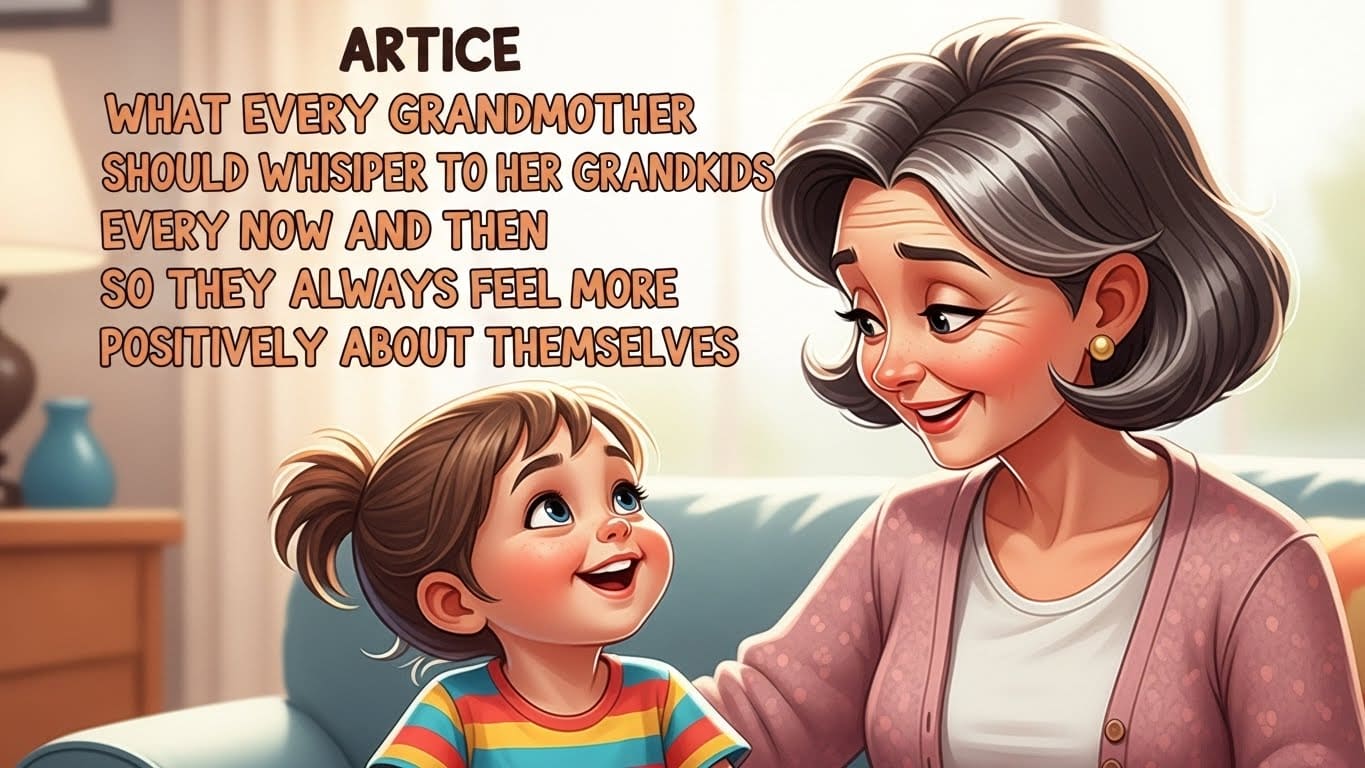 What Every Grandmother Should Whisper to Her Grandkids Every Now and ...