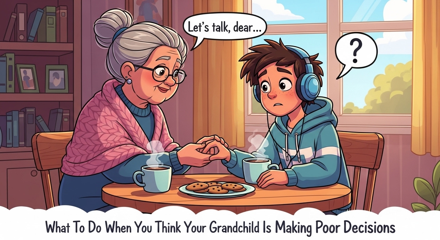 What To Do When You Think Your Grandchild Is Making Poor Decisions
