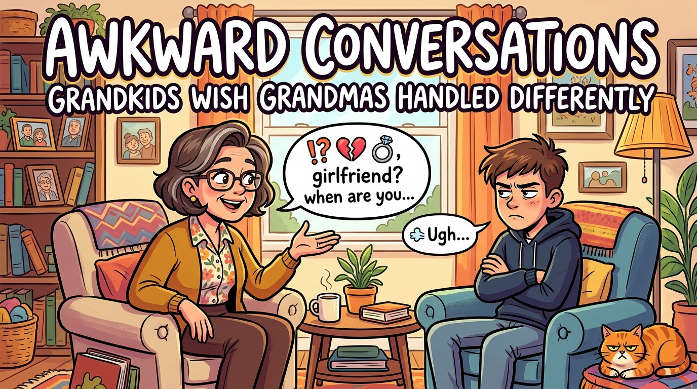 Awkward Conversations Grandkids Wish Grandmas Handled Differently