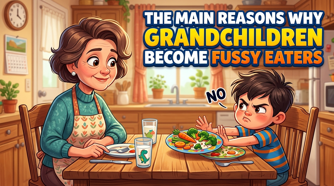 The Main Reasons Why Grandchildren Become Fussy Eaters